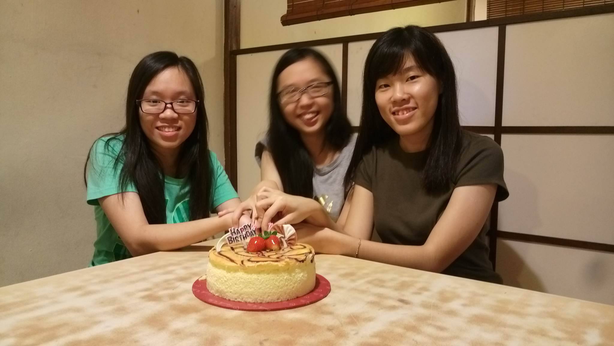 十一月-Mandy, Jeng Ling and Angel 生日会（Yoshiya） - AIMST卫理大专团契